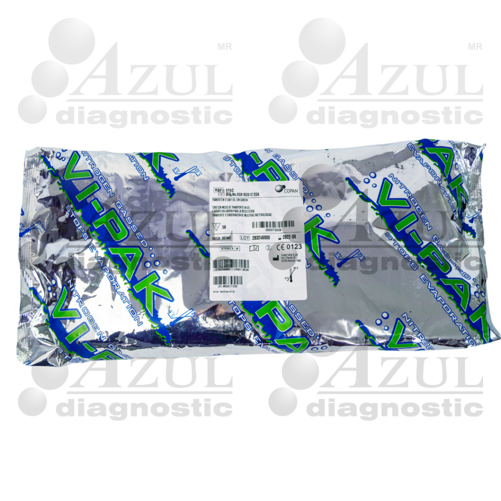 MEDIO DE TRANSPORTE STUART (50 tubos) (Copan) – Azul Diagnostic