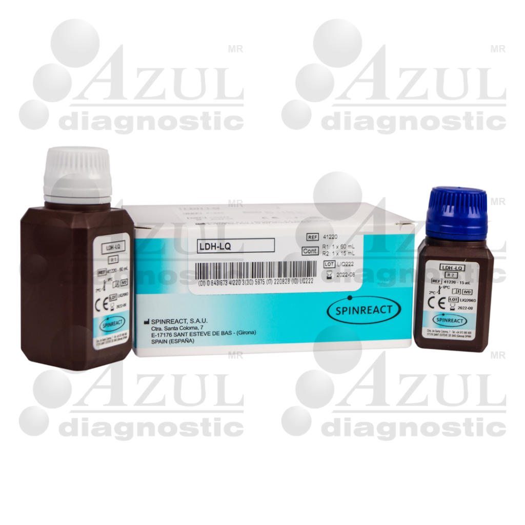 LDH-LQ (R1:1x60ml, R2:1x15ml) (Spinreact) – Azul Diagnostic